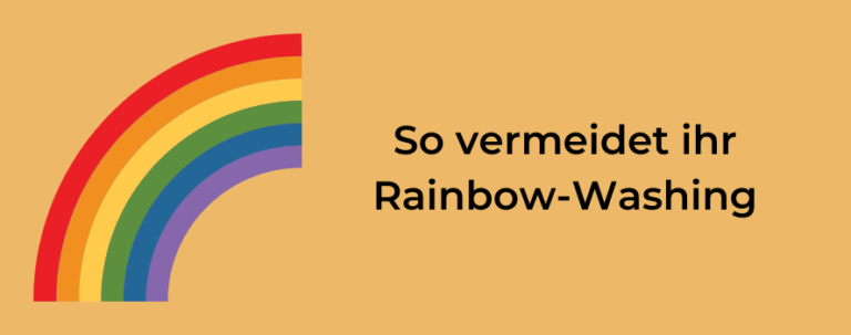 So vermeiden Unternehmen Rainbow-Washing